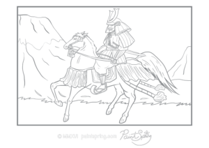 Printable Japan Adult Coloring Book - PaintSpring